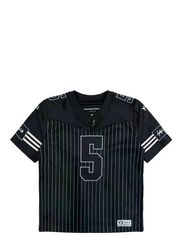 Y3 Elite 5 Number-detail T-shirt - Black