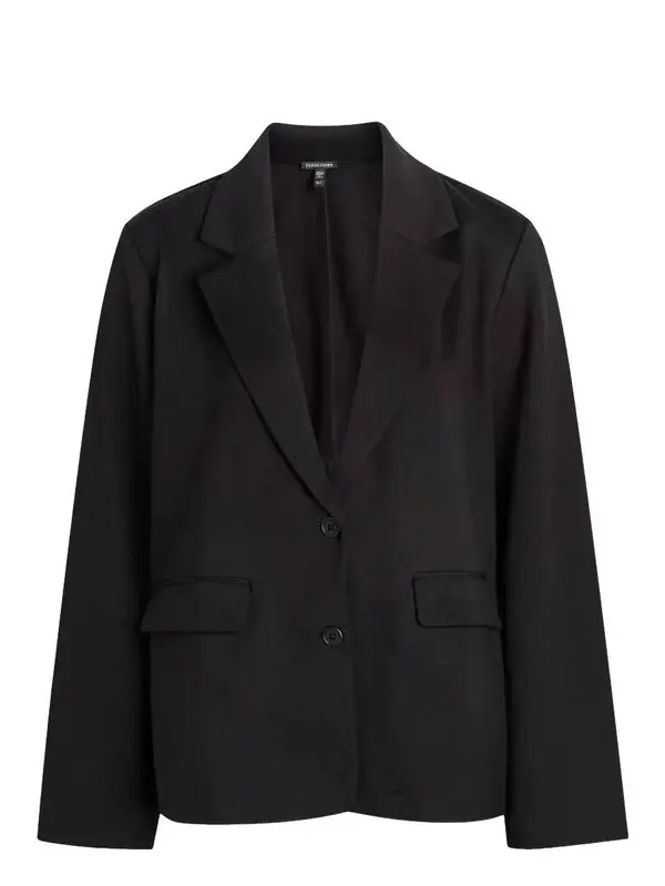 Eileen Fisher Two-button Blazer - Black