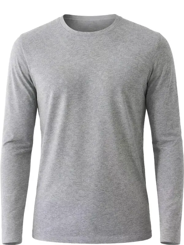PATRICK ASSARAF Crew-neck T-shirt - Grey