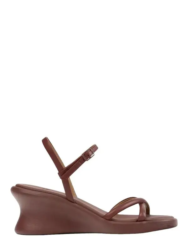 Camper Louise Crossover-strap Sandals - Brown