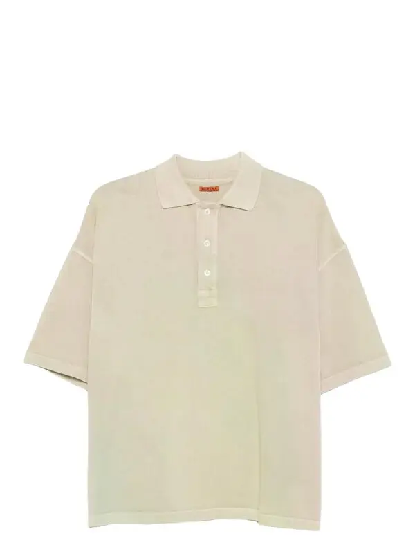 Barena Venezia Buttoned Short-sleeve Polo Shirt - Green