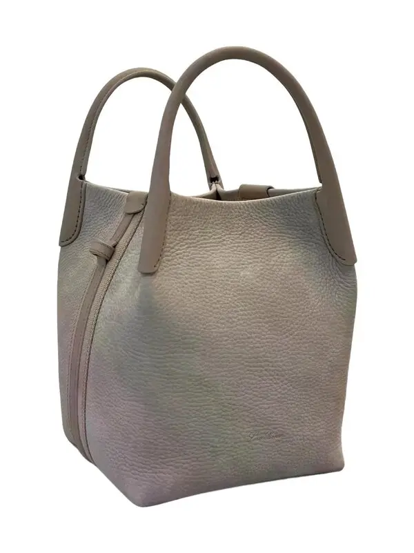 Loro Piana Small Top-handle Tote Bag - Neutrals