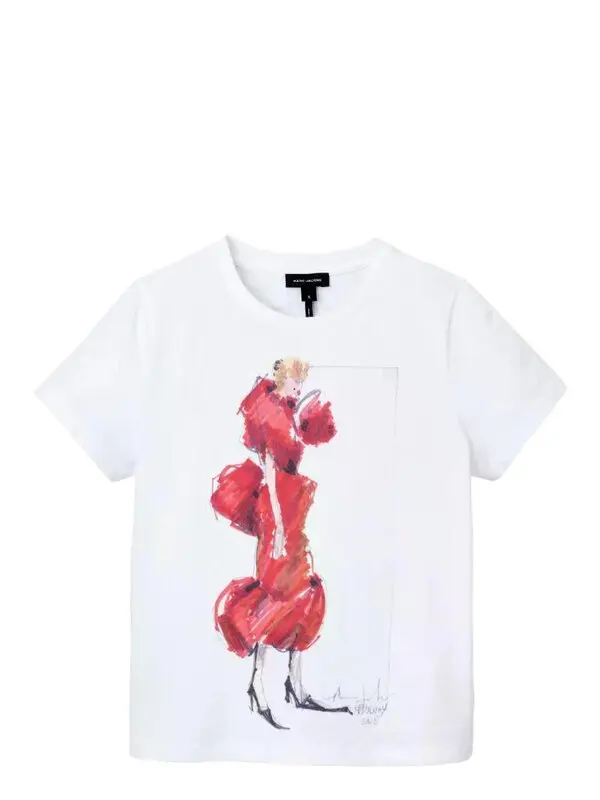 Marc Jacobs Graphic Print T-shirt - White
