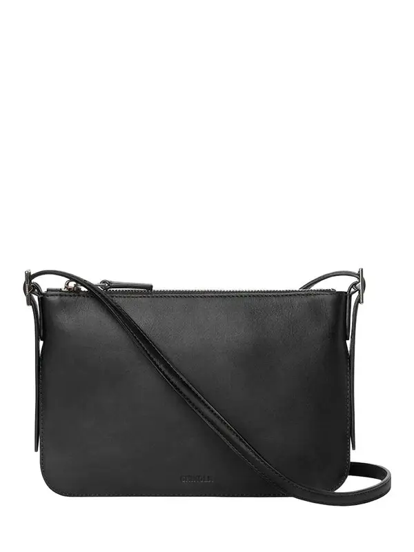 Shinola Accordion Small Crossbody Bag - Black