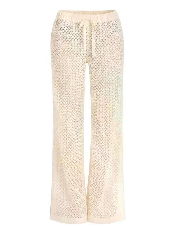 Seafolly Slit-detail Trousers - Neutrals