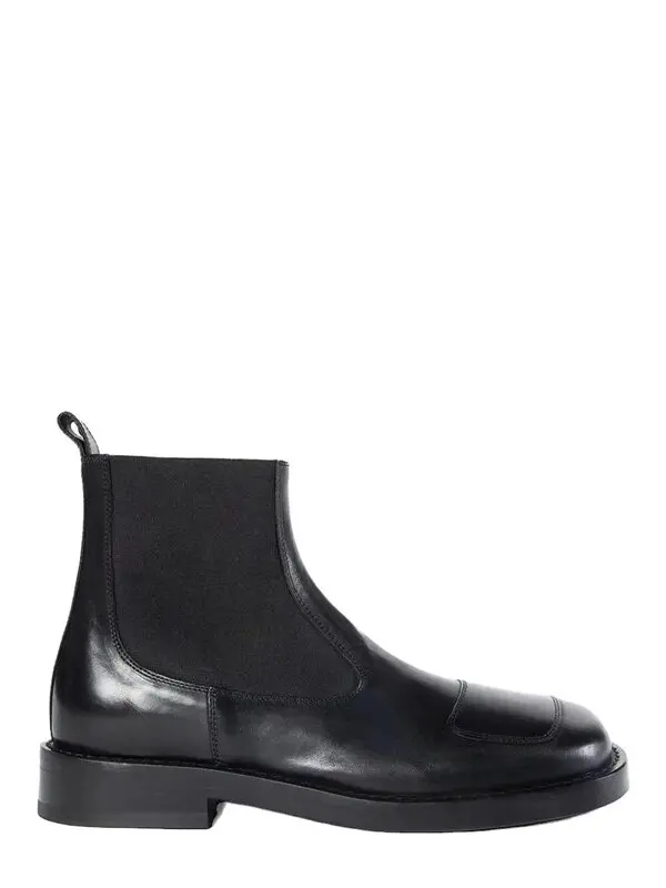 ANN DEMEULEMEESTER Nappa Leather Chelsea Boots - Black