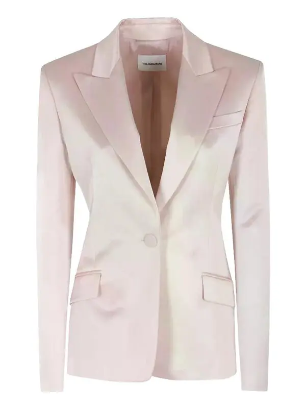 Andamane Buttoned Blazer - Pink