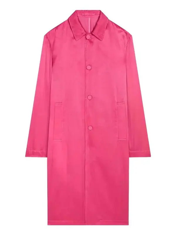 Dries Van Noten Button-fastening Coat - Pink