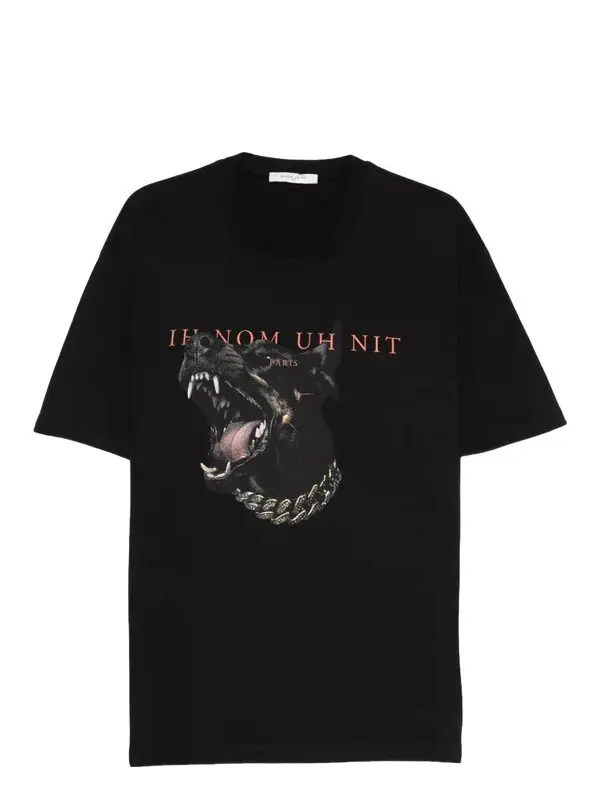 IH NOM UH NIT Dobermann T-shirt - Black