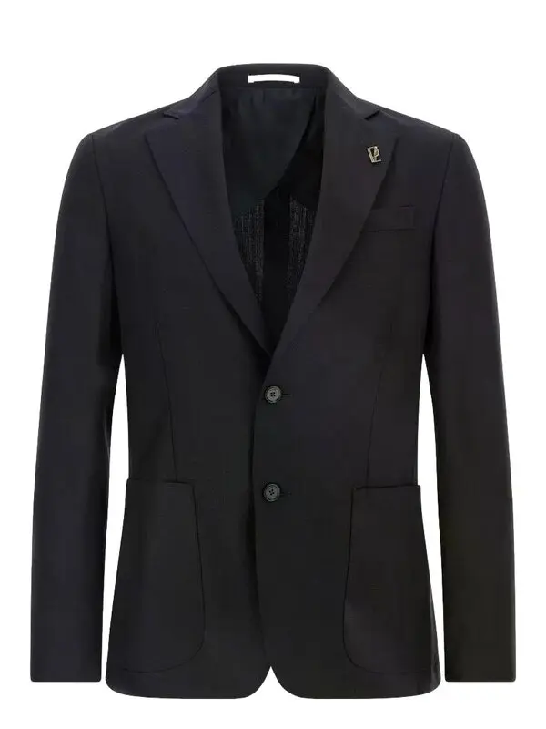 Pal Zileri Baron Single-breasted Blazer - Blue