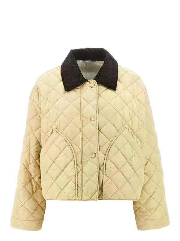 Max Mara Reve Quilted Jacket - Neutrals