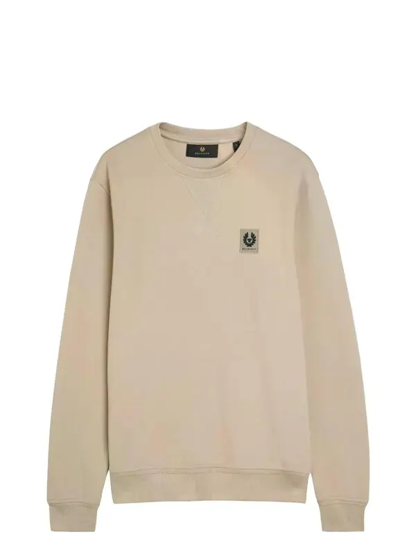 Belstaff Logo-detail Sweatshirt - Neutrals