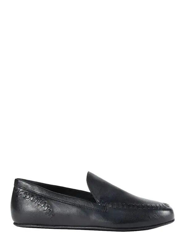 ANN DEMEULEMEESTER Urbi Stitch Detail Loafers - Black
