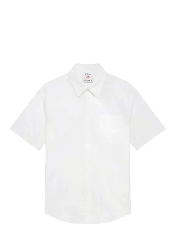 Casablanca Chest-pocket Shirt - White