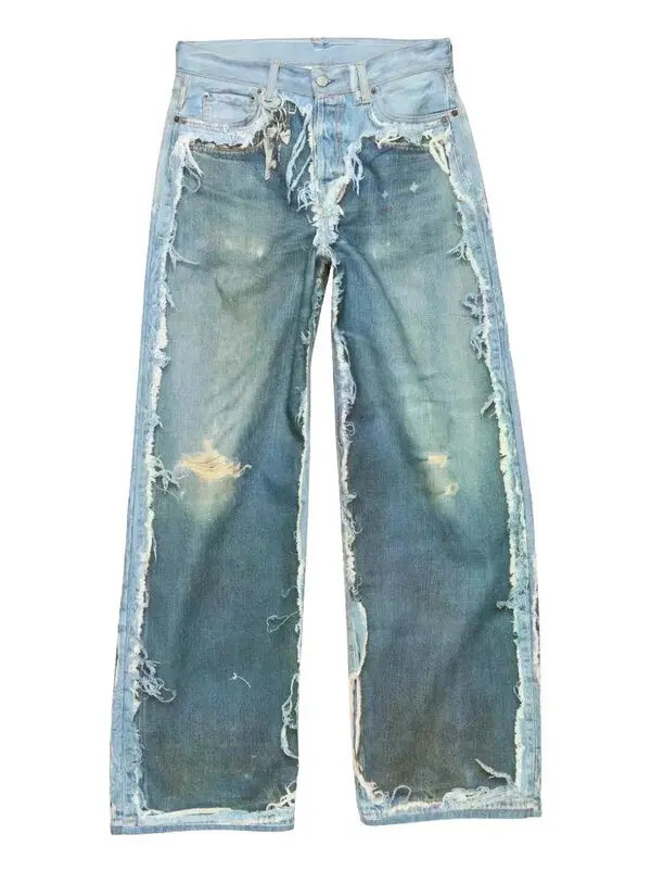 Acne Studios Distressed Jeans - Blue