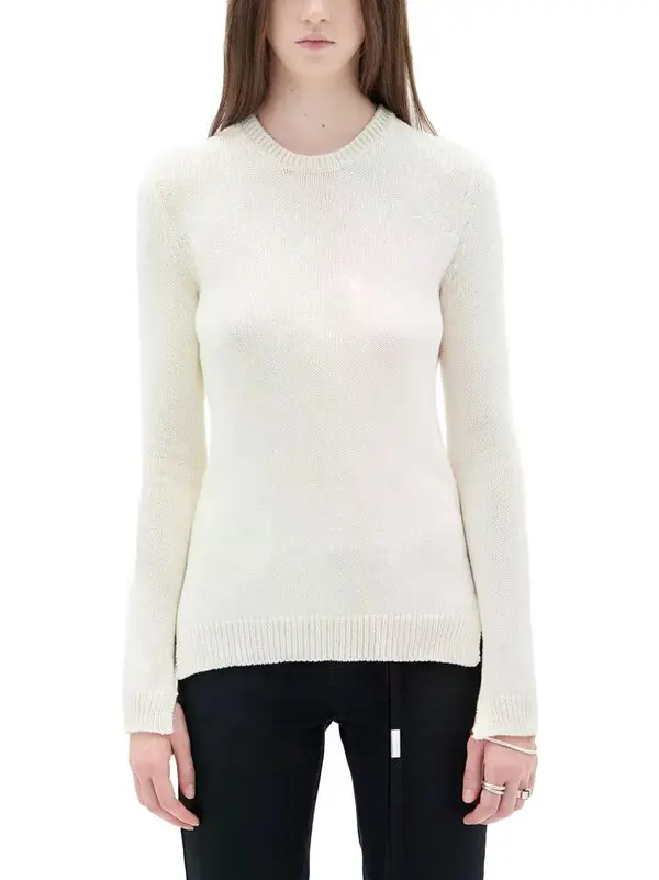 ANN DEMEULEMEESTER Weja Open-back Sweater - Neutrals