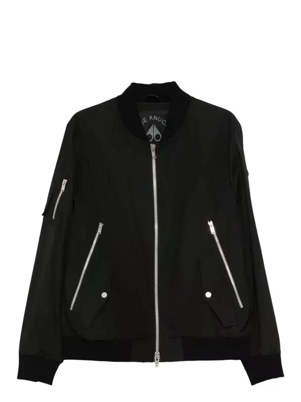 Moose Knuckles Courville Bomber Jacket - Black