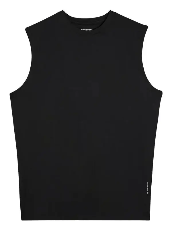 CONDITION WEAR Aero Sleeveless Tank Top - Black