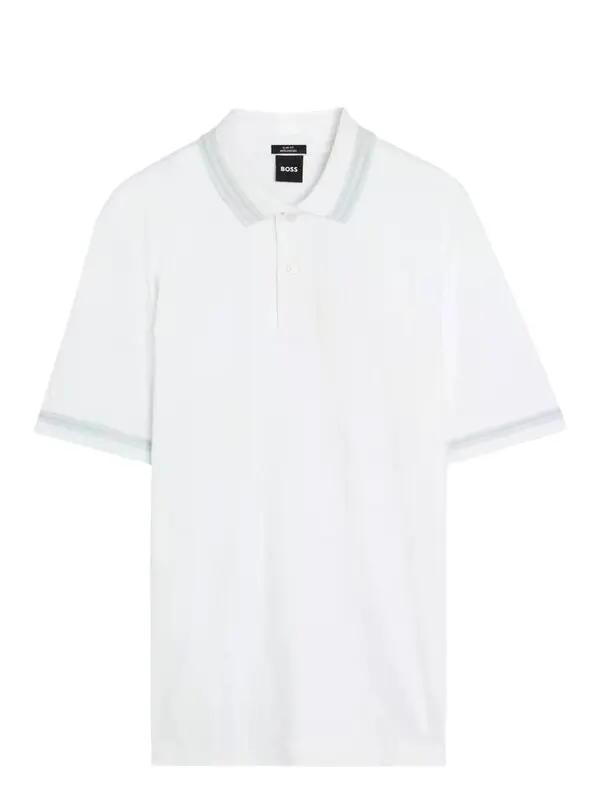 BOSS Short-sleeve Polo Shirt - White