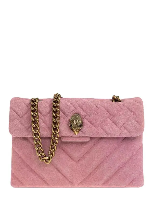 Kurt Geiger Kensington Quilted Shoulder Bag - Pink