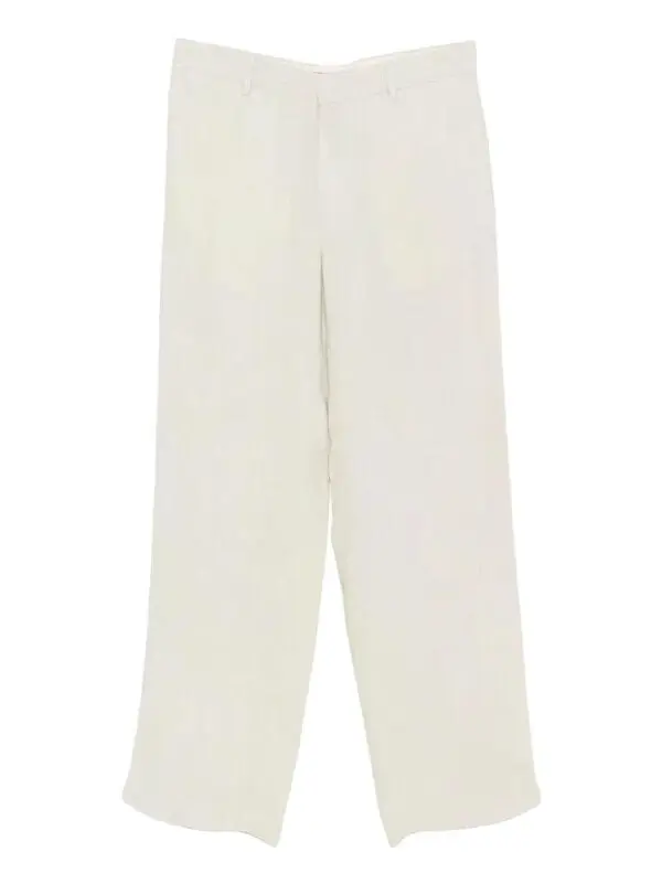 Barena Venezia Herringbone Trousers - Neutrals