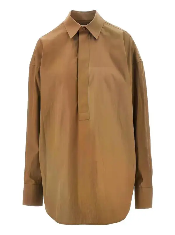 ARMARIUM Oversized Shirt - Brown