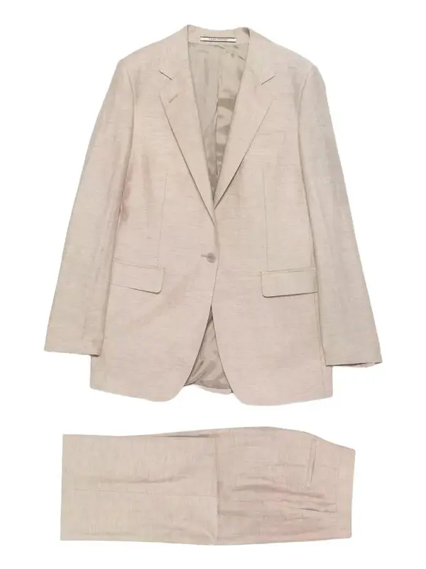 Tagliatore Single-breasted Suit - Neutrals
