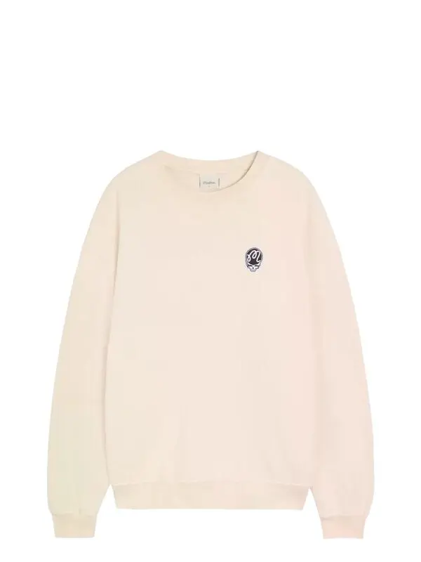 MALBON Logo-embroidered Sweatshirt - Neutrals