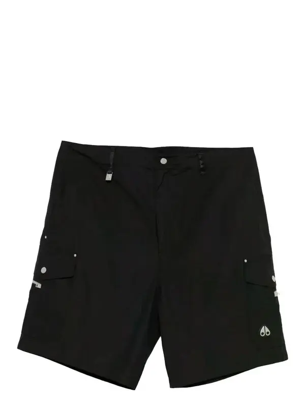 Moose Knuckles Cargo Pocket Shorts - Black