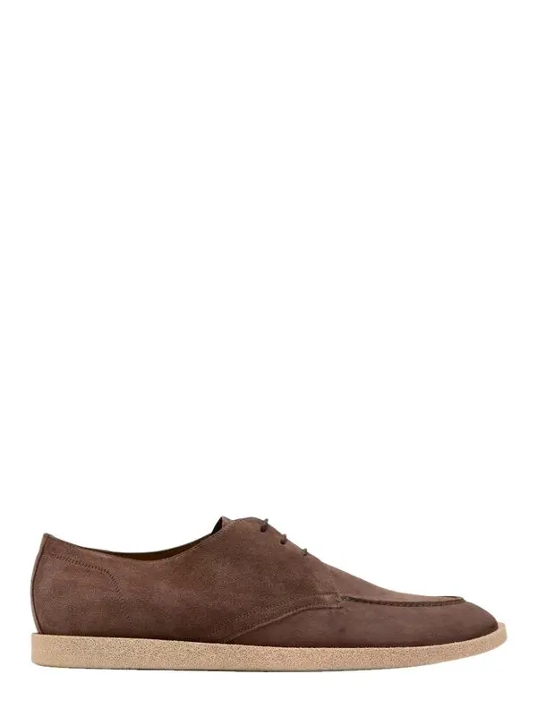BARRETT Leather Derby Shoes - Brown