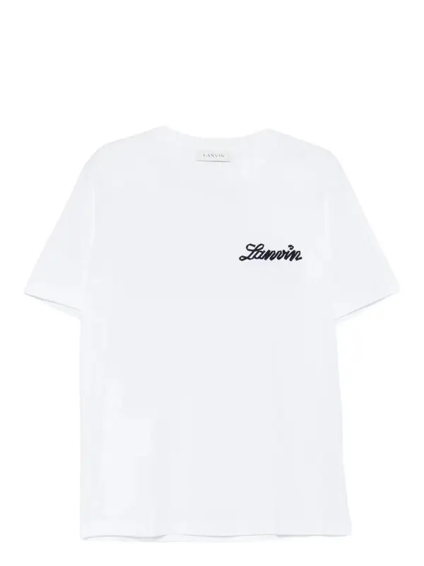 LANVIN Logo T-shirt - White