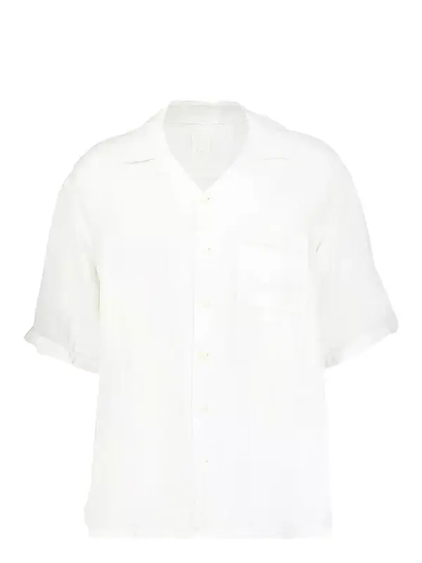 120% Lino Linen Shirt - White