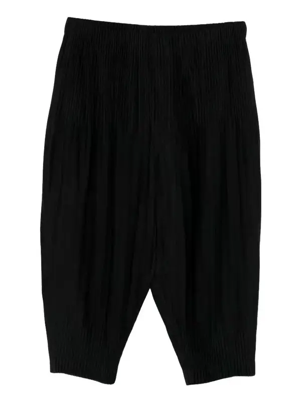 Issey Miyake Pleated Trousers - Black