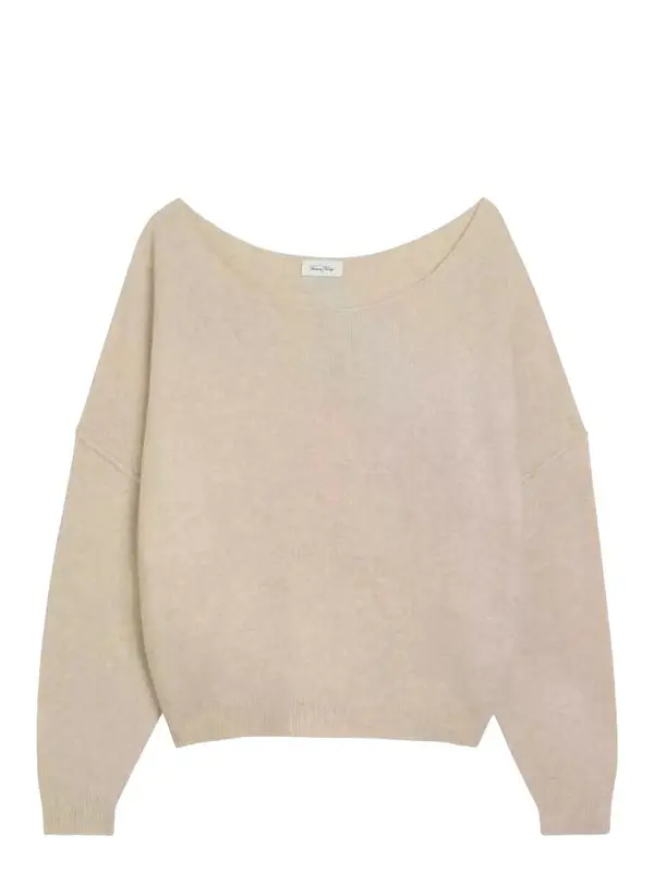 American Vintage Boat-neck Sweater - Neutrals