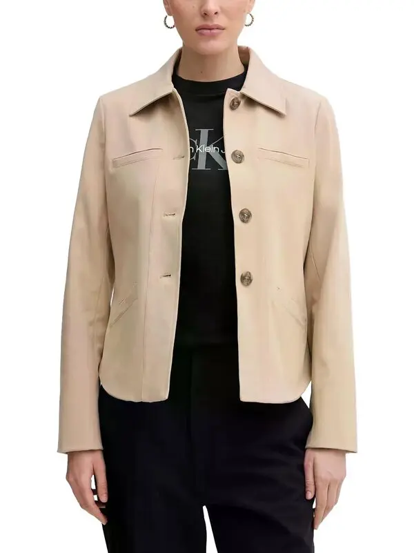 MOS MOSH Buttoned Jacket - Neutrals