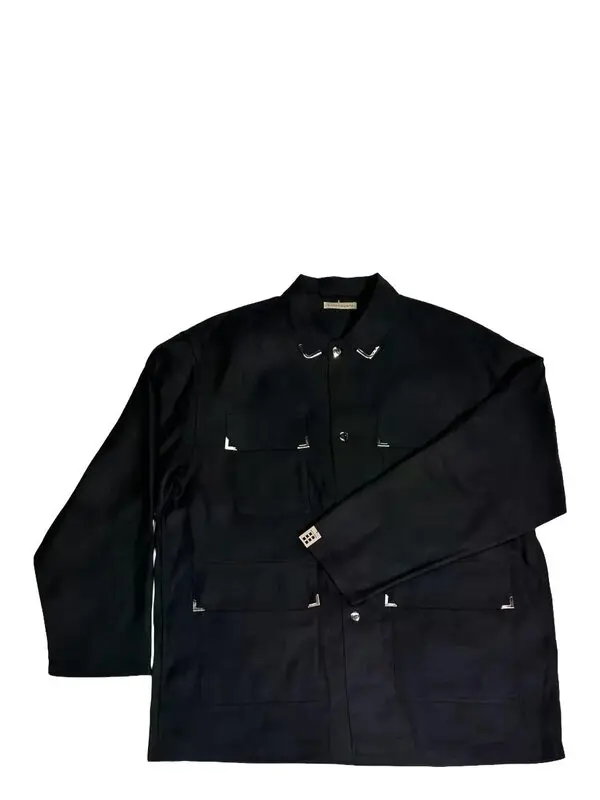 ROMEO HUNTE Military Jacket - Black