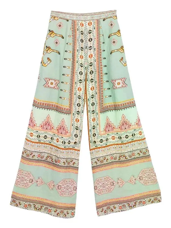 Camilla Legend Has It Trousers - Green