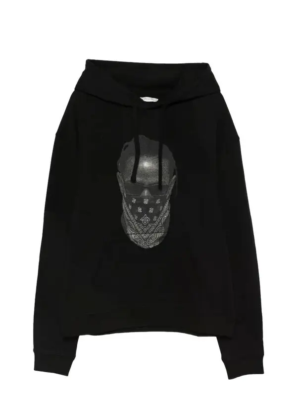 IH NOM UH NIT Graphic Print Hoodie - Black