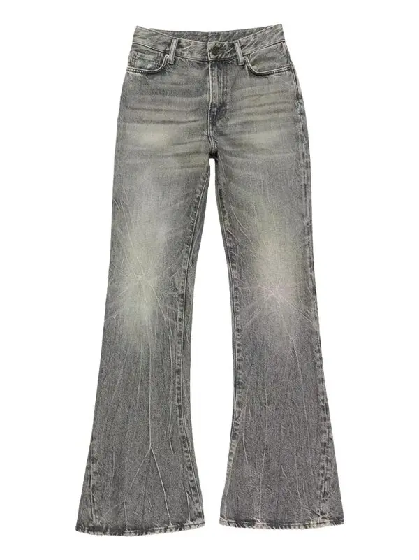 Acne Studios Flared Jeans - Black