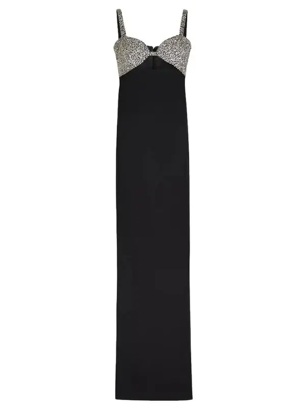 The Arrivals Lux In Orphéon Maxi Dress - Black