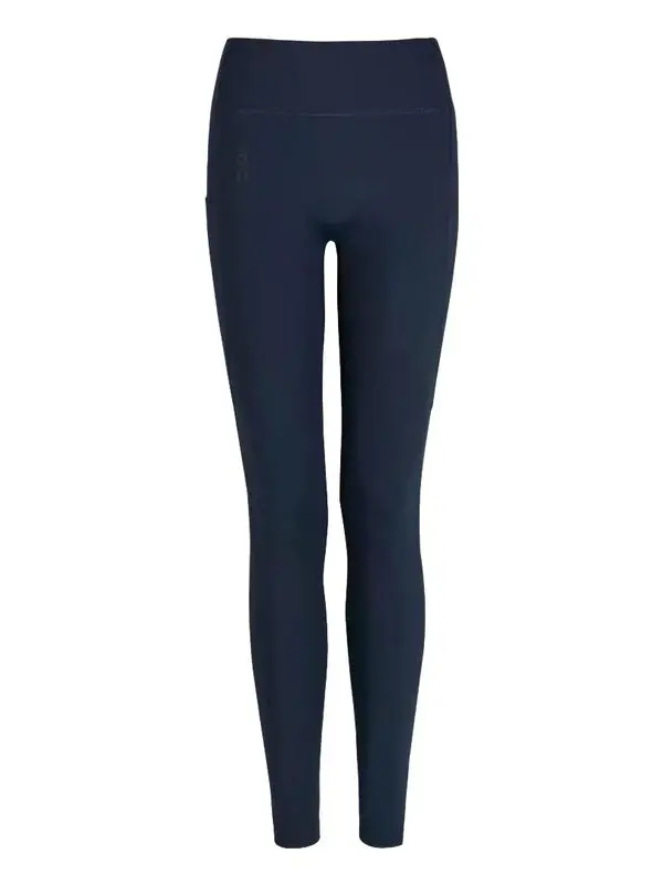 On Side-pocket Leggings - Blue