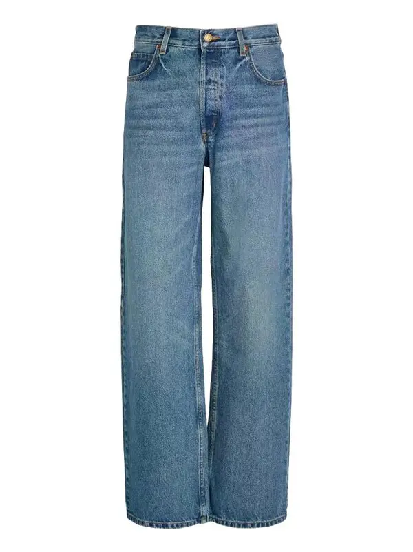 B Sides Button-fastening Jeans - Blue