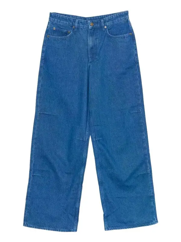Ksubi Ksuper Marine Cotton Jeans - Blue