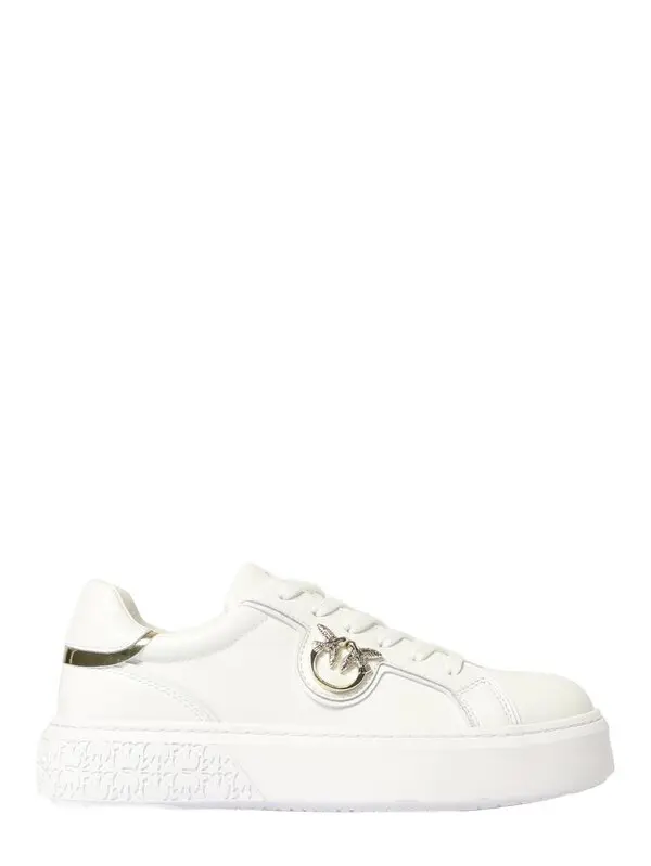 Pinko Lace-up Sneakers - White