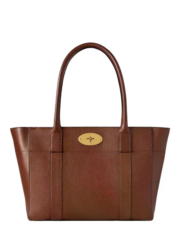 Mulberry Small Leather Bayswater Tote - Brown
