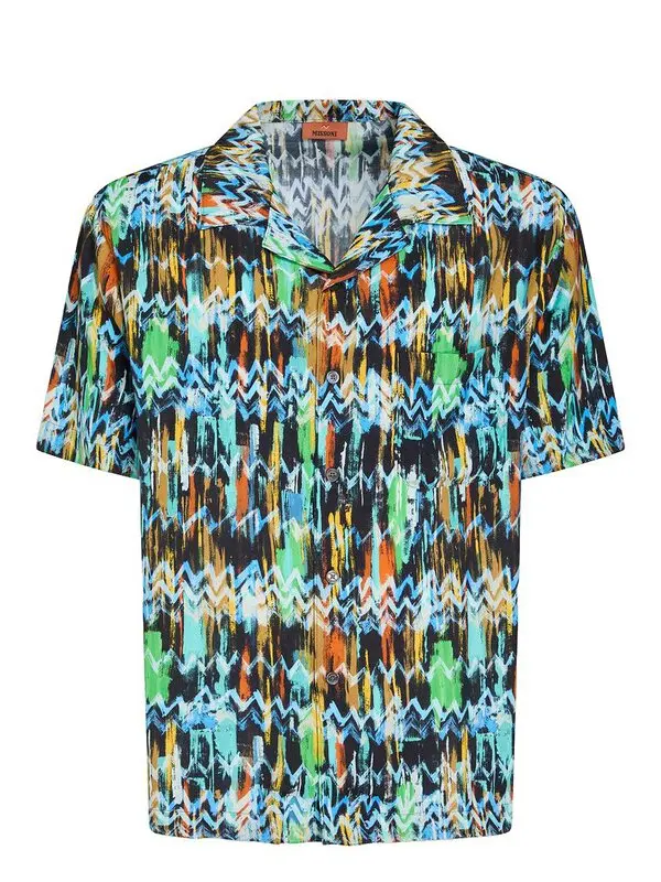 Missoni Printed Woven Shirt - Multicolor