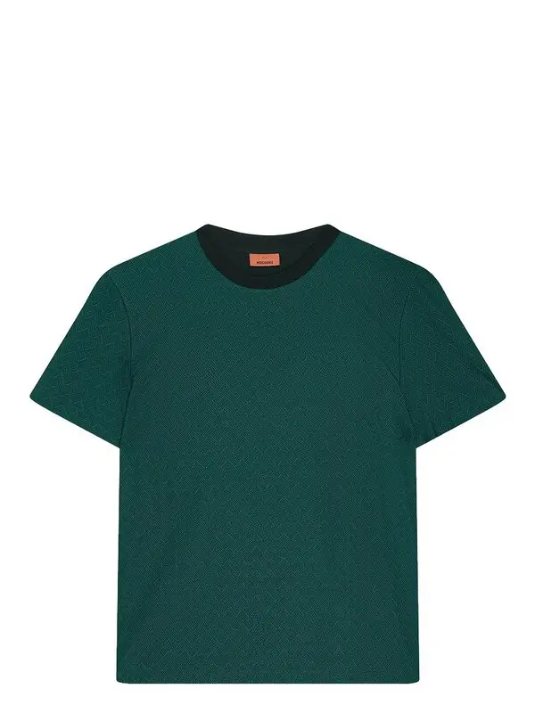 Missoni Printed Cottonjacquard Tshirt - Forest Green