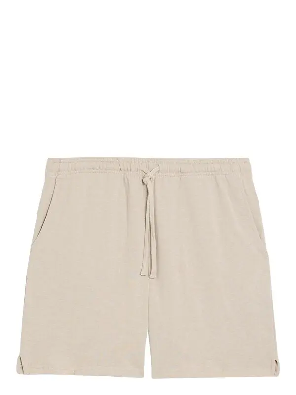 Onia Cotton-terry Drawstring Shorts - Ecru