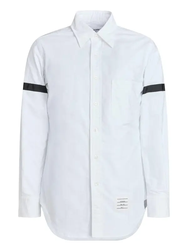 Thom Browne Cotton Oxford Shirt - White
