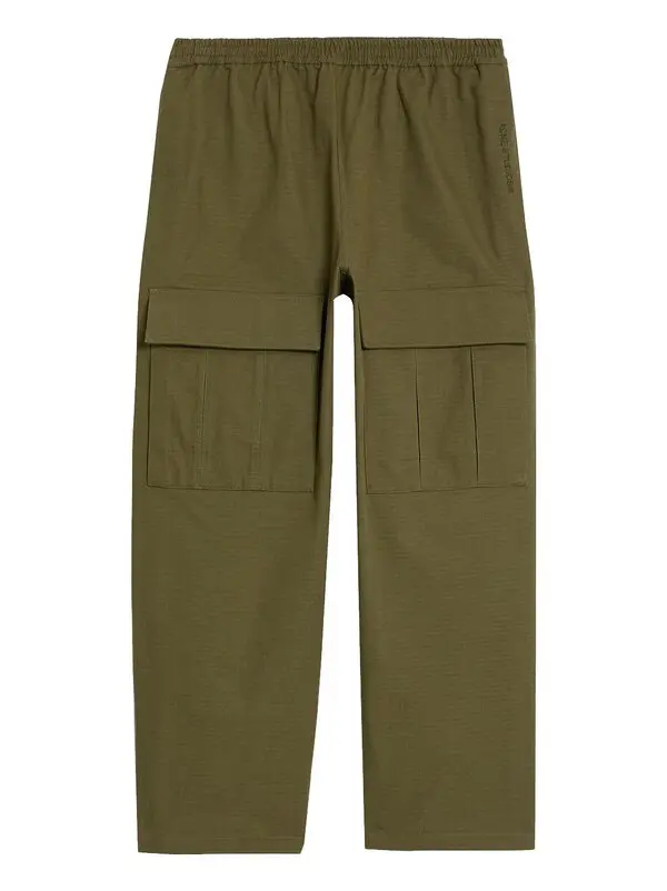Acne Studios Tapered Cotton-ripstop Cargo Pants - Army Green